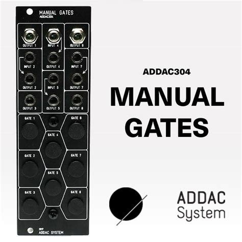 ADDAC System Thonk DIY Synthesizer Kits Components