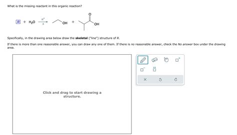 solved what is the missing reactant in this organic