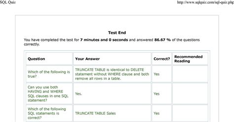 Sql Quiz Pdf DocDroid
