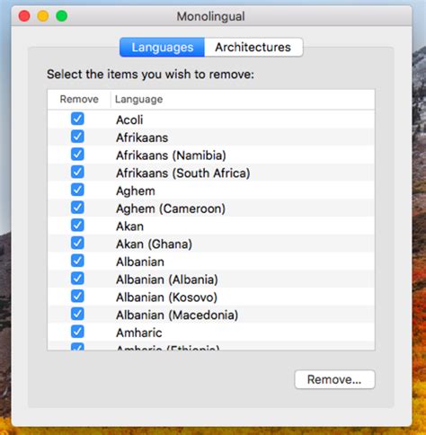 Get Rid Of Unused Languages And Architecture Specific Files On Mac HubPages