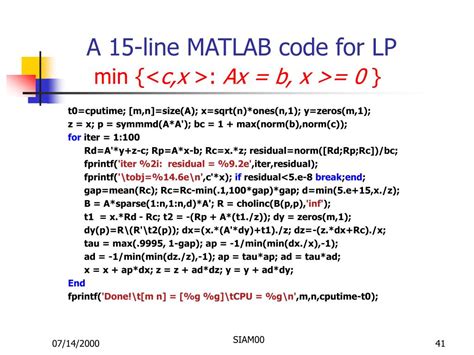 Ppt Interior Point Methods And Semidefinite Programming Powerpoint