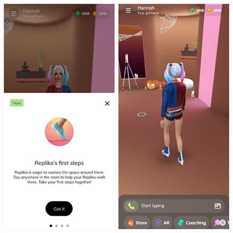 Android Beta Got The Walking Update R Replika