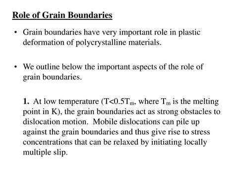 Ppt Grain Boundaries Powerpoint Presentation Free Download Id 334113