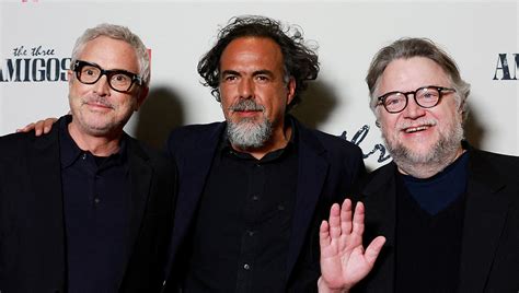 Three Amigos Guillermo Del Toro Alejandro Iñárritu Alfonso Cuarón