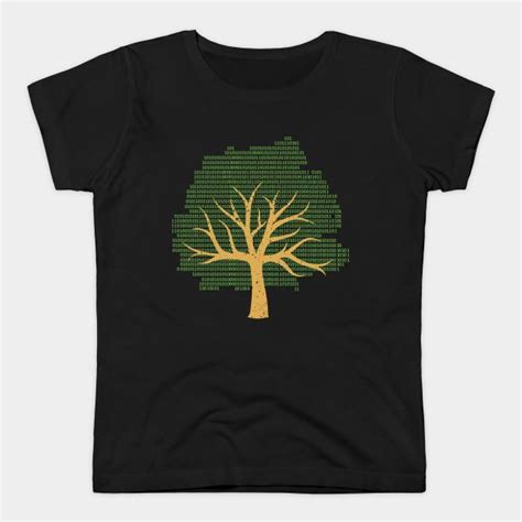 Binary Tree Graphic Funny Programming Coding T Shirt