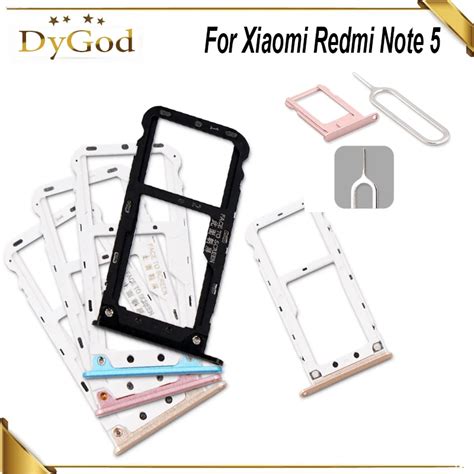 For Xiaomi Redmi Note Sim Card Tray Slot Holder Adapter Repair Accessories With Take Sim Card