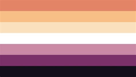 Non Binary Lesbian Varient Lesbian Flag Nonbinary Flag Lgbt Flag