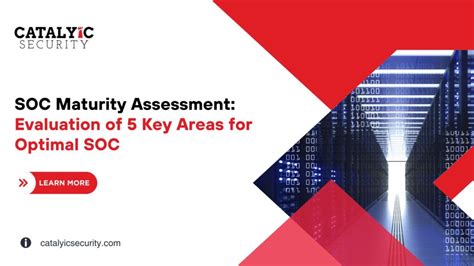 Soc Maturity Assessment Can Improve 5 Areas In Any Organization