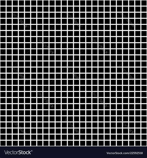 Abstract Mosaic Grid Mesh Background With Square Vector Image