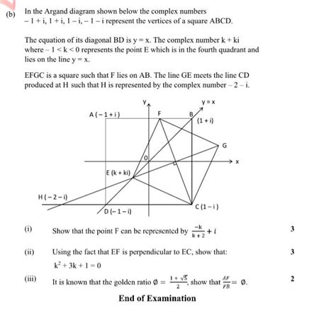 In The Argand Diagram Shown Below The Complex Numbers Chegg