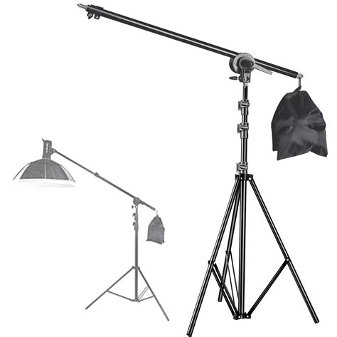 Photomax Boom Arm Holder For Photography Lights With Bag 33 Tall