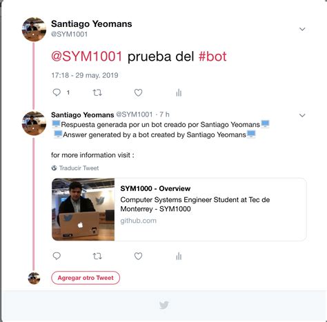Github Sym1000twitterbot Using Python And Twitter´s Api A Twitter