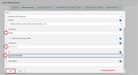 how to use multi branch pipeline in jenkins computingforgeeks