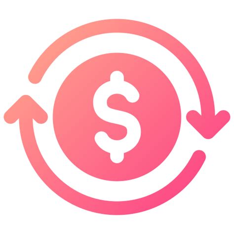 Transaction Generic Gradient Fill Icon