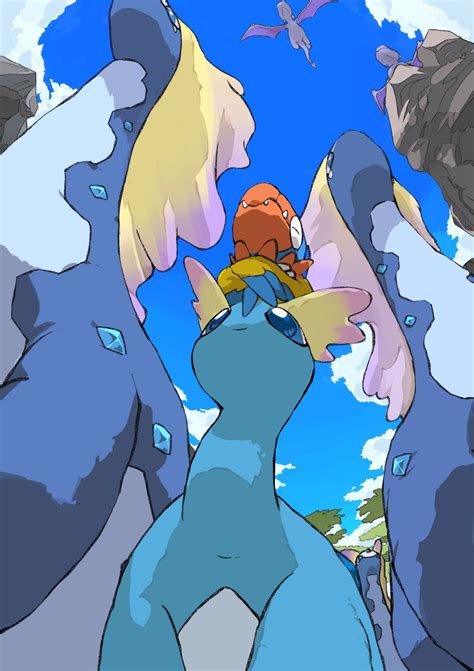 Aomon Yuuji7604 Aerodactyl Amaura Archen Aurorus Nintendo