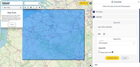 convert gml to shapefile