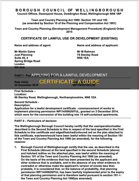 Applying For A Lawful Development Certificate A Guide Lawshun