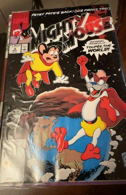 Mighty Mouse 8 1991 Mighty Mouse Comic Books Copper Age Marvel