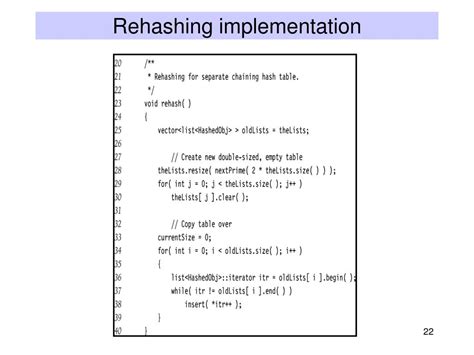 ppt designing hash tables powerpoint presentation free download id