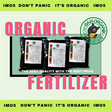 100 Organic Fertilizer Indigenous Microorganism 5 Imo5 Lazada
