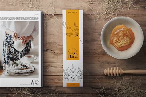 Tea Brand Packaging Mockups Renderforest
