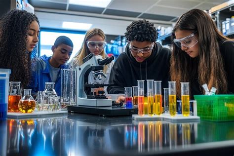 Quotmodern Stem Lab With Hightech Equipmentquot Premium Ai Generated