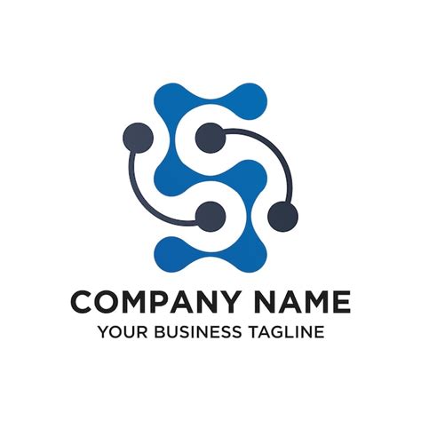 Premium Vector Tech Company Logo