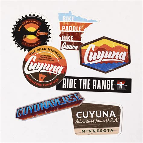 Cuyuna Summer Sticker Value Pack Collect The Entire Set
