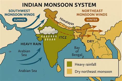 Monsoon In India Climate And Impact Ki Hikila Knowledge In Assamese