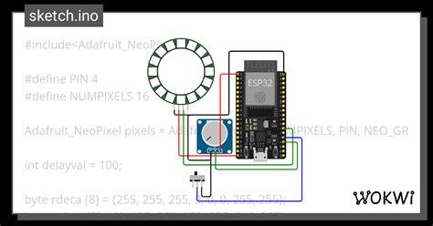 Neopixelpotswitc Wokwi Esp32 Stm32 Arduino Simulator