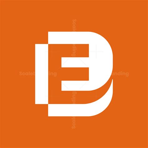 Orange Letter Logo