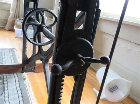 Vintage Wooden Drafting Table With Metal Base Auction Ohio