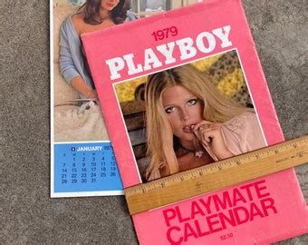 Vintage 1979 Playboy Playmate Calendar Etsy