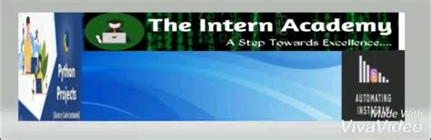 Video Rajni Gandha On Linkedin Task1 Python Selenium Vscode Internship Intern Github