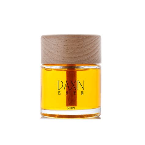 Luxury Empty Glass Packaged Reed Diffuser Bottle 50ml Perfume Bottles