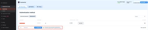 authentication methods ip product docs