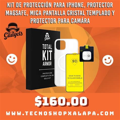 Tecnoshop 🔒 ¡protege Tu Iphone Con Estilo Y Tecnología Con Nuestro Total Kit Armor Mantén Tu