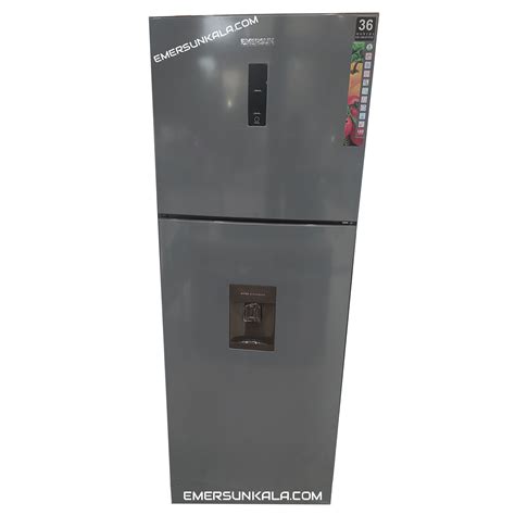 یخچال فریزر امرسان 18 فوت طوسی آبریزدار مدل Tfn18dsa