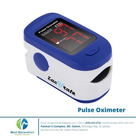 Pulse Oximeter Next Generation Medical Center