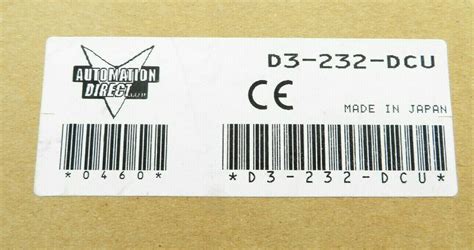 New Automation Direct D3 232 Dcu Communication Module D3232dcu Sb Industrial Supply Inc