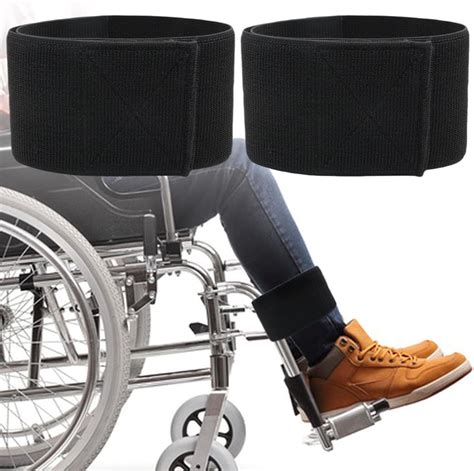 Triani 2pcs Wheelchair Leg Strap Medical Restraints Reliable And Elastic