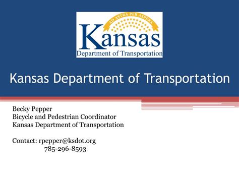 Ppt Funding Opportunities For Bicycle Pedestrian And Highway