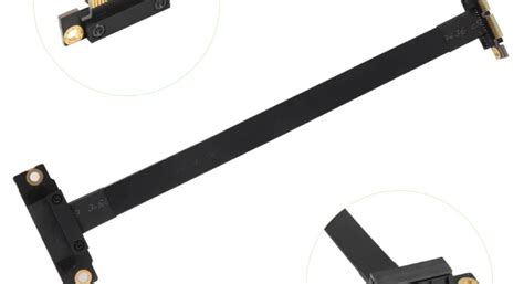 Pcie X1 라이저 케이블 듀얼 90 도 직각 Pcie 3 0 X1 To X1 익스텐션 케이블 8gbps Pci