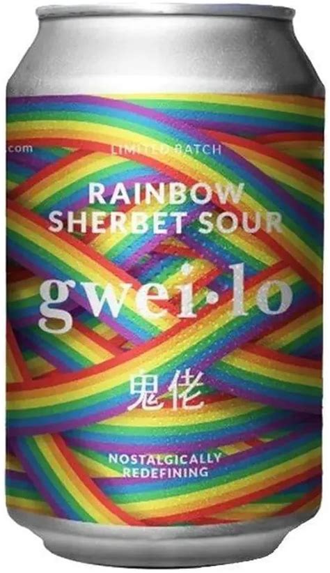 Buy Gweilo Rainbow Sherbet Sour 375ml Online Beer Gweilo Store [alcohol Delivery] [bottleshop