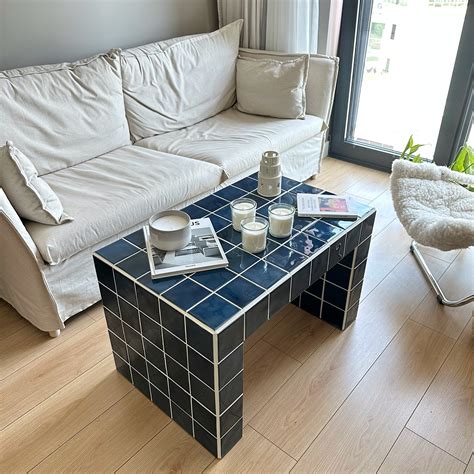 Tiled Coffee Table Retro Etsy