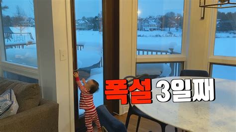 미국 브이로그 🏡 역대급 폭설 3일째 🌨️ 폭설 재난 상황의 코스트코 🛒 집에 갇혀 냉파 집밥 L 마산 아구찜 항정살 오징어구이 L 미국일상 Youtube