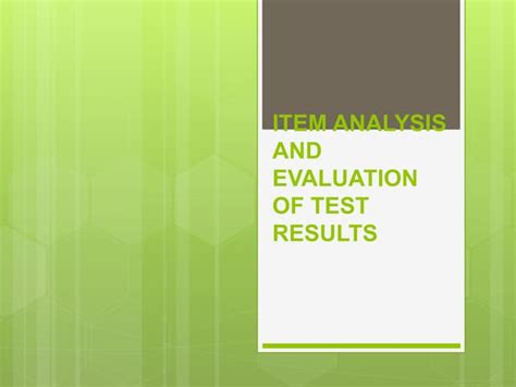 Item Analysispptx