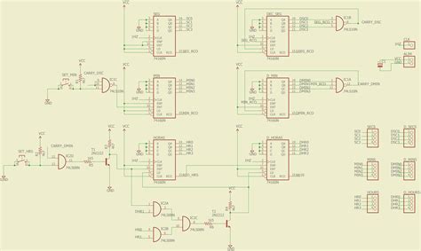 digital clock part 3 counter and multiplexer blotronics