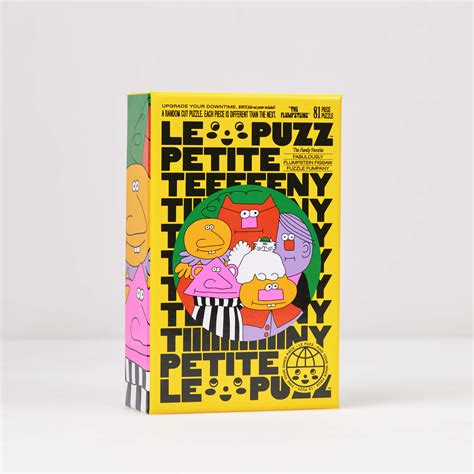 The Flumpsteins | a mini-puzzle by Angela Kirkwood from Le Puzz