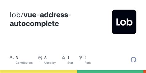 GitHub Lob Vue Address Autocomplete